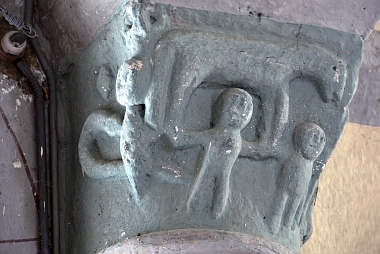 Coltines - Église Saint-Vincent - Chapiteaux (photos) Auvergne romane