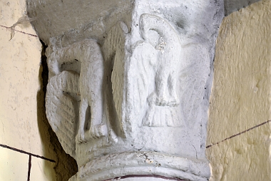 Coltines - Église Saint-Vincent - Chapiteaux (photos) Auvergne romane
